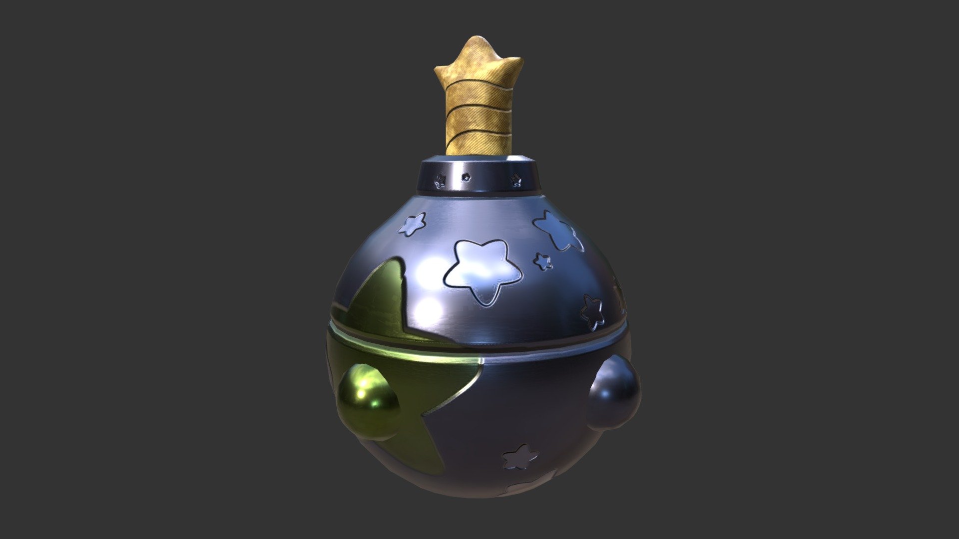 Star Bomb - Buy Royalty Free 3D model by Jacob Burke (@comatos ...