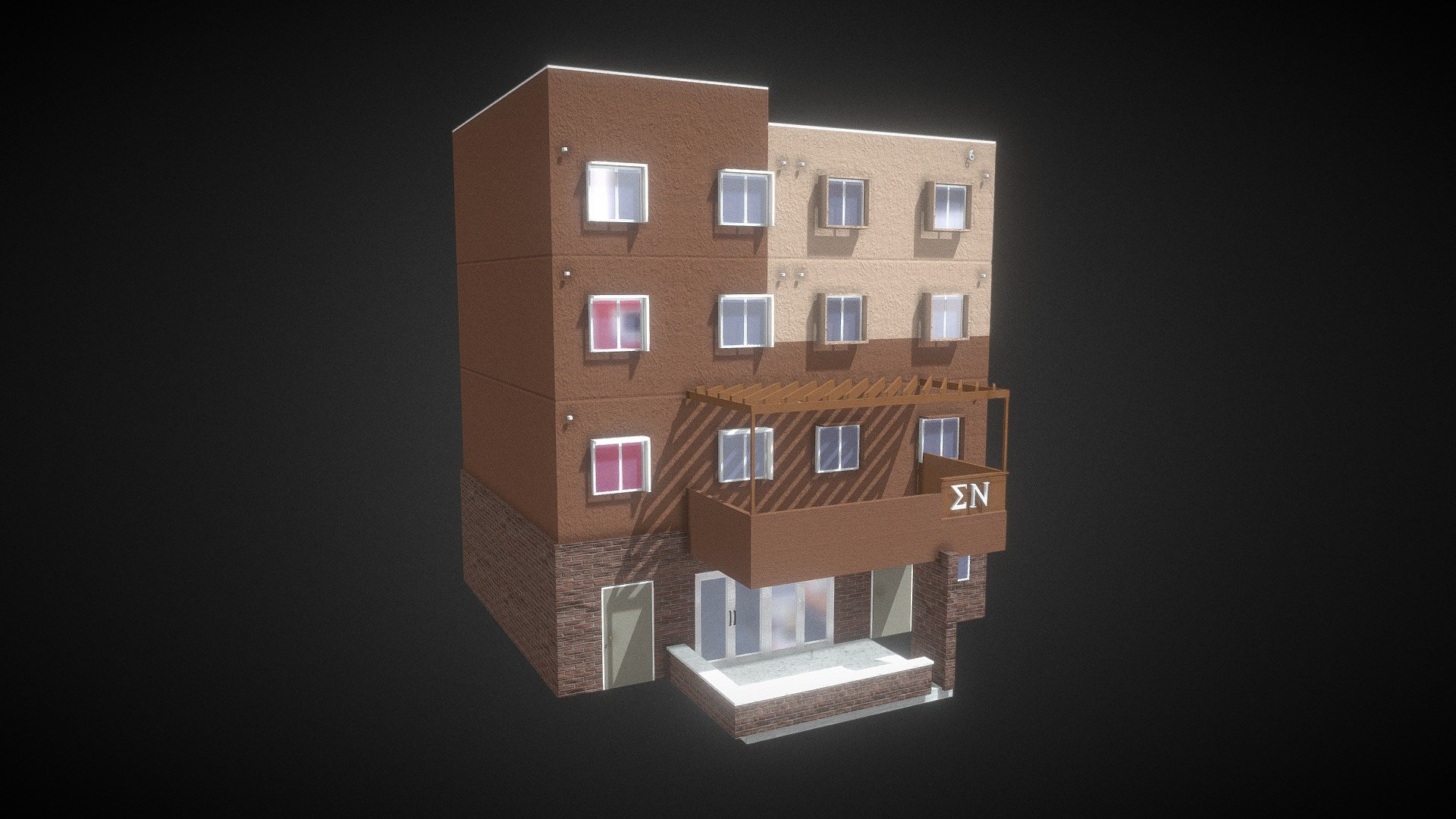 Sigma Nu Building - Download Free 3D model by Tiko (@tikoavp) [d10b3b8 ...