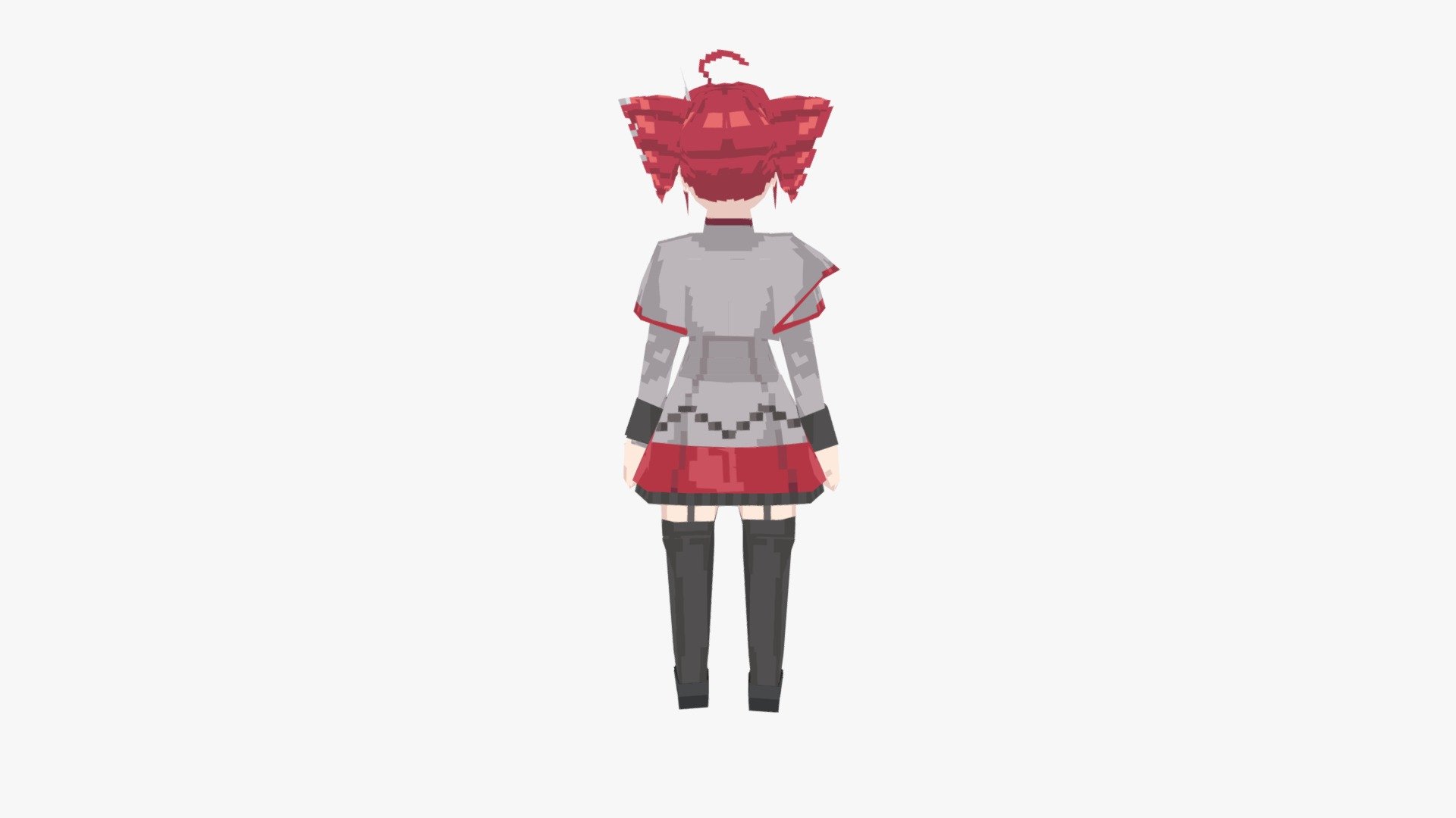 Kasane Teto - Download Free 3D model by jagdpenguin [d10c07c] - Sketchfab