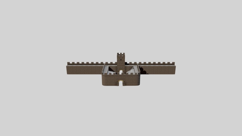 The Romans | Milecastle - 3D model by Dan Birchinall (@dbirchinall ...