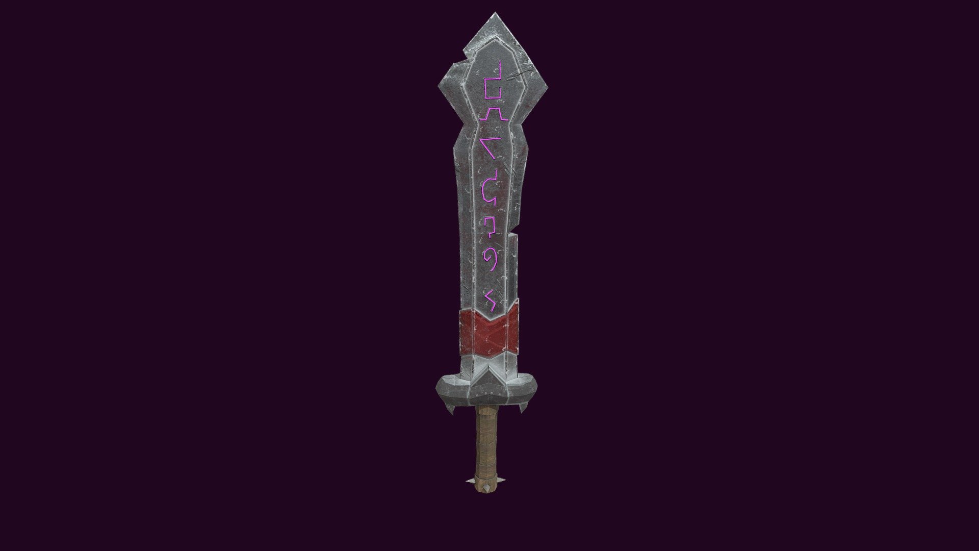 Stylized Sword - 3D model by Guillermo Bravo (@ohdixon201) [d10c92c ...