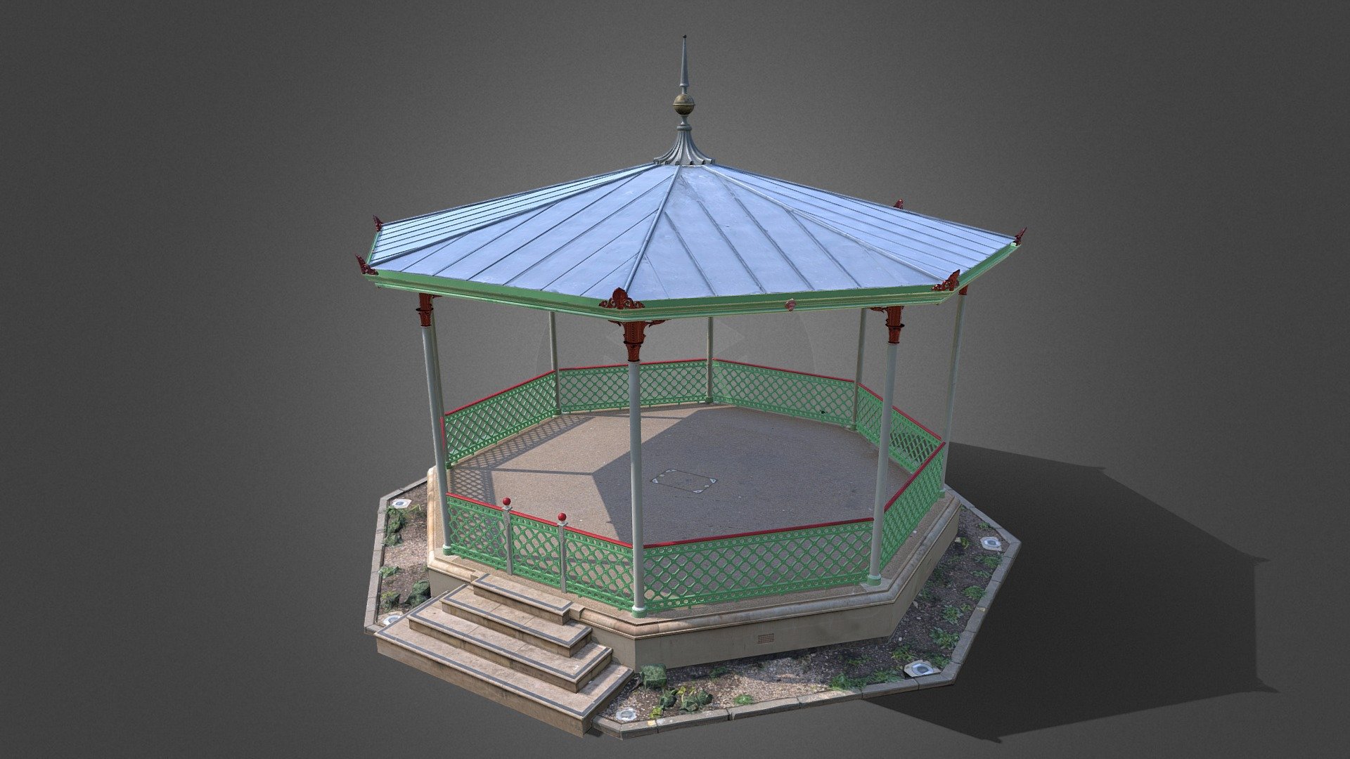 The Bandstand - 3D model by Leamington Spa Art Gallery & Museum (@lsagm ...
