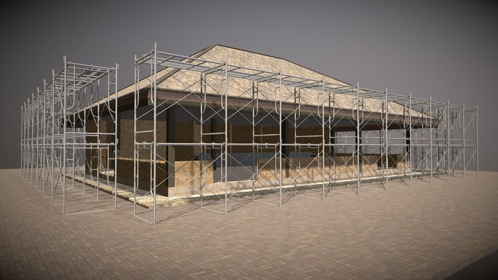 Scaffold 3D models - Sketchfab