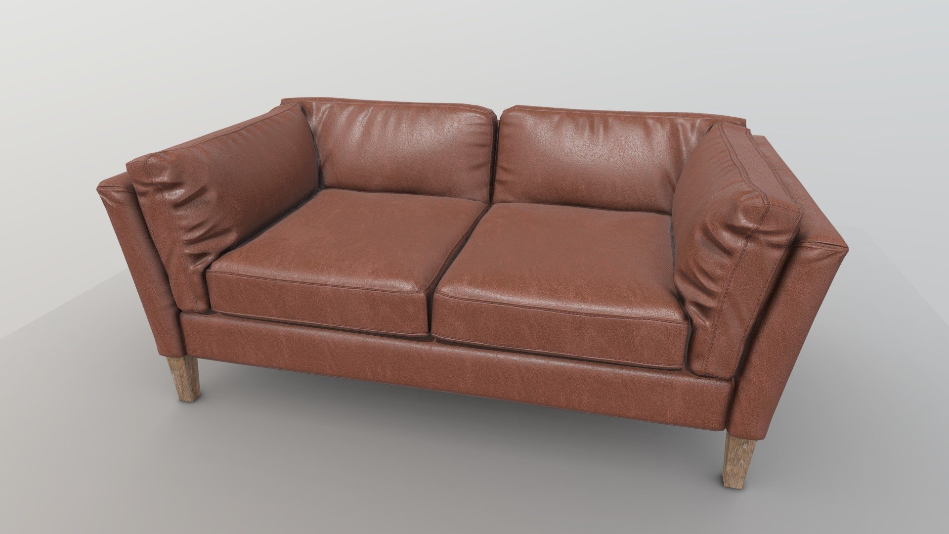 Leather Sofa - Buy Royalty Free 3D model by jpcortes [d1137ee ...