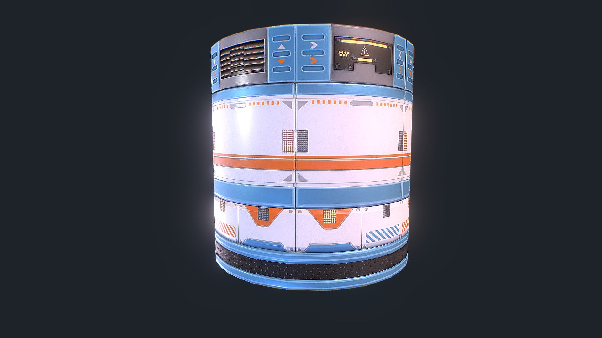 Sci Fi Trim Sheet Wall - 3D model by JuanS. [d11679a] - Sketchfab