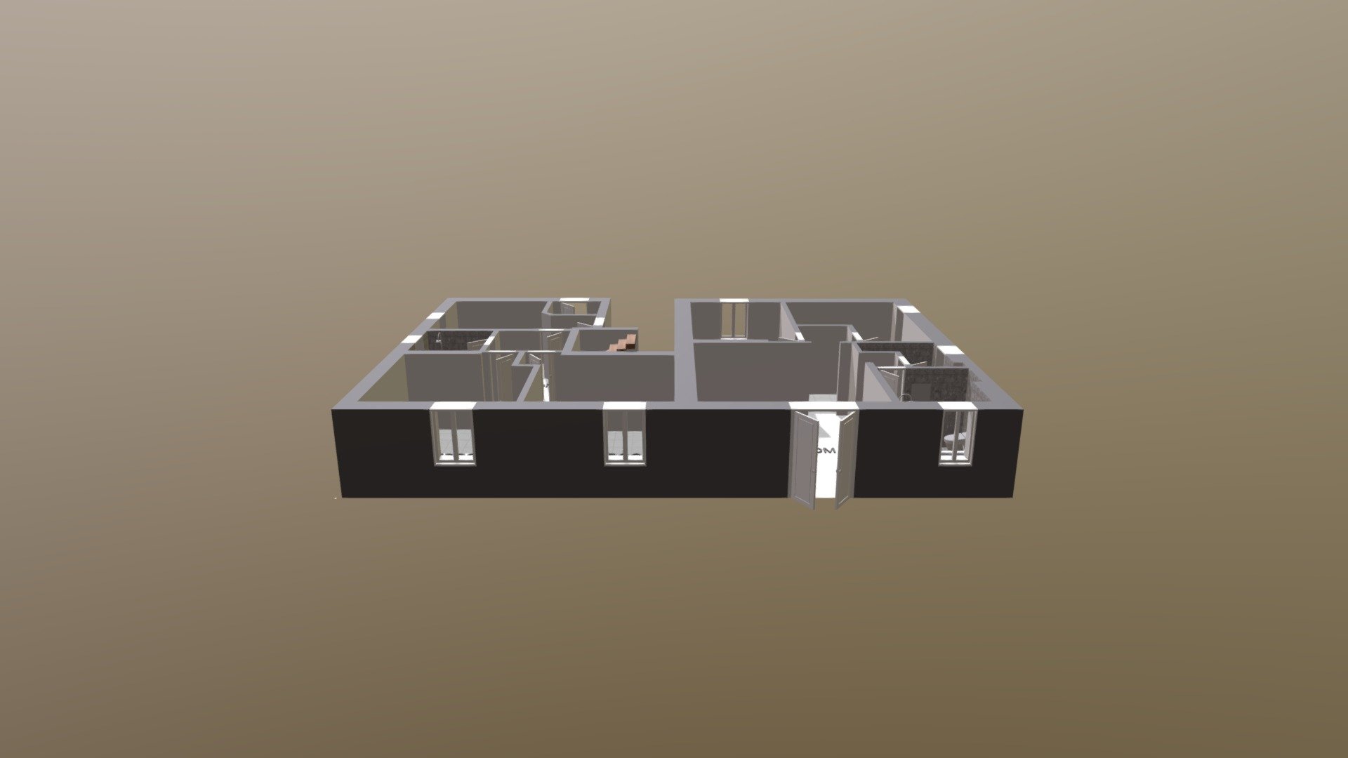 ground - 3D model by OnlyBeautifulHouses.it (@fabioiphone) [d116f23 ...