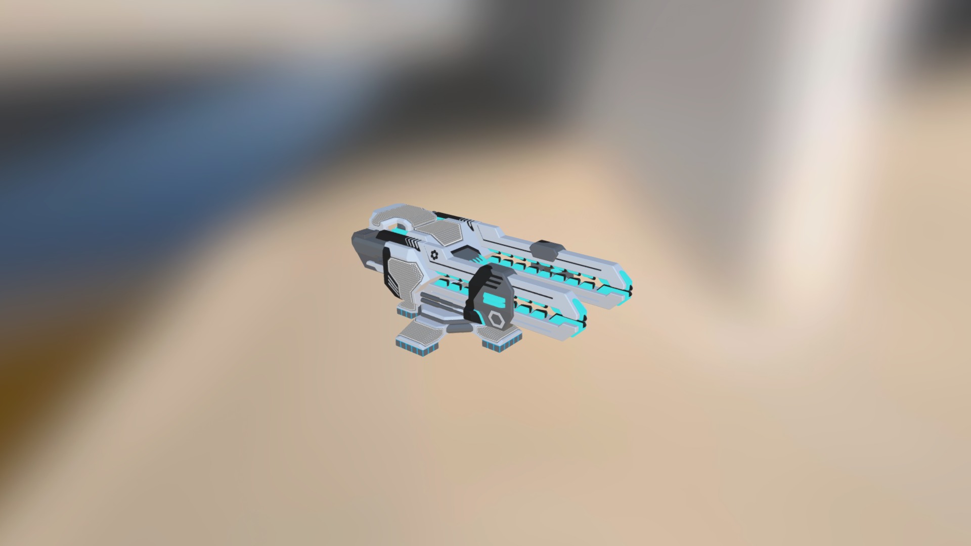 Robocraft Laser Weapon - 3D model by WhitherGamer [d117337] - Sketchfab