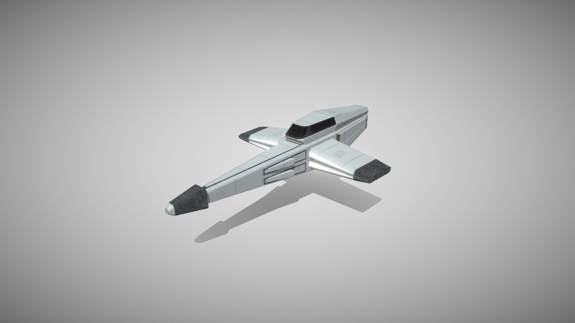 Sci-fi Space craft - Download Free 3D model by Dumb Yet Creative (@Dumb ...