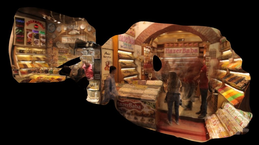 Shops at Egypt Bazaar - Istanbul - 3D model by C. Kemal Eksen ...