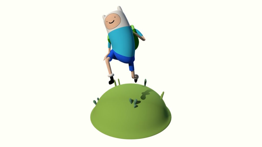 Finn the Human - 3D model by riia [d11b7ee] - Sketchfab