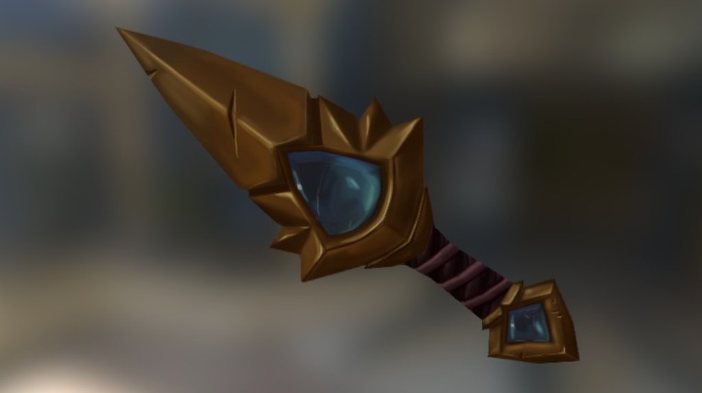 Golden Dagger - 3D model by Heinxeed [d11c61d] - Sketchfab