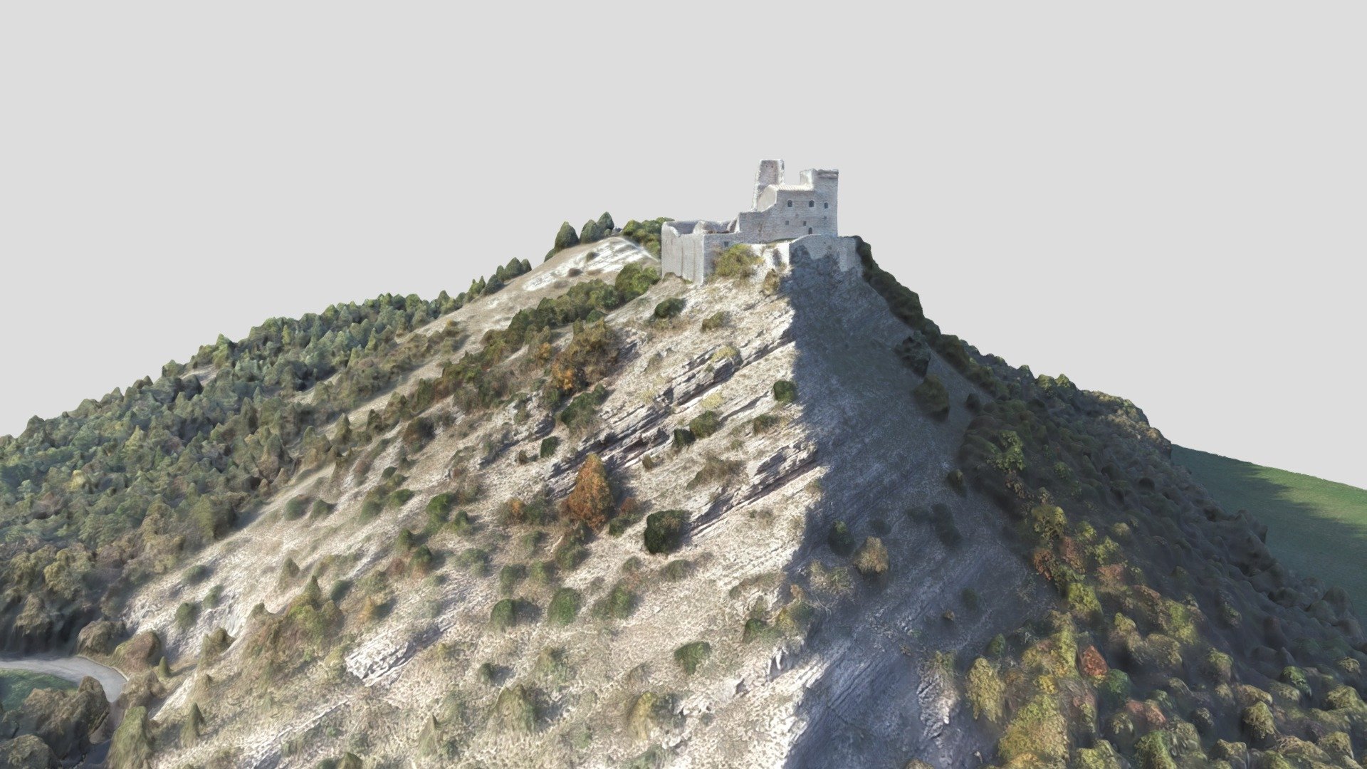Rocca Varano 2 - 3D model by alanpitts [d11d320] - Sketchfab