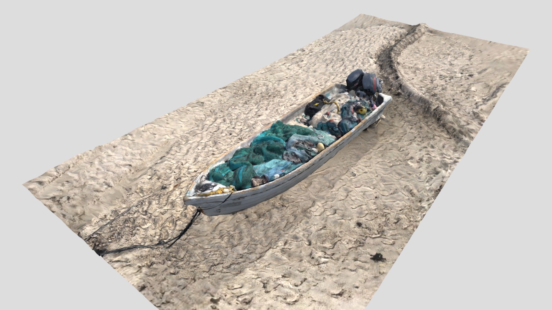 Photogrammetry of Small fishing boat - Download Free 3D model by nasrcg ...
