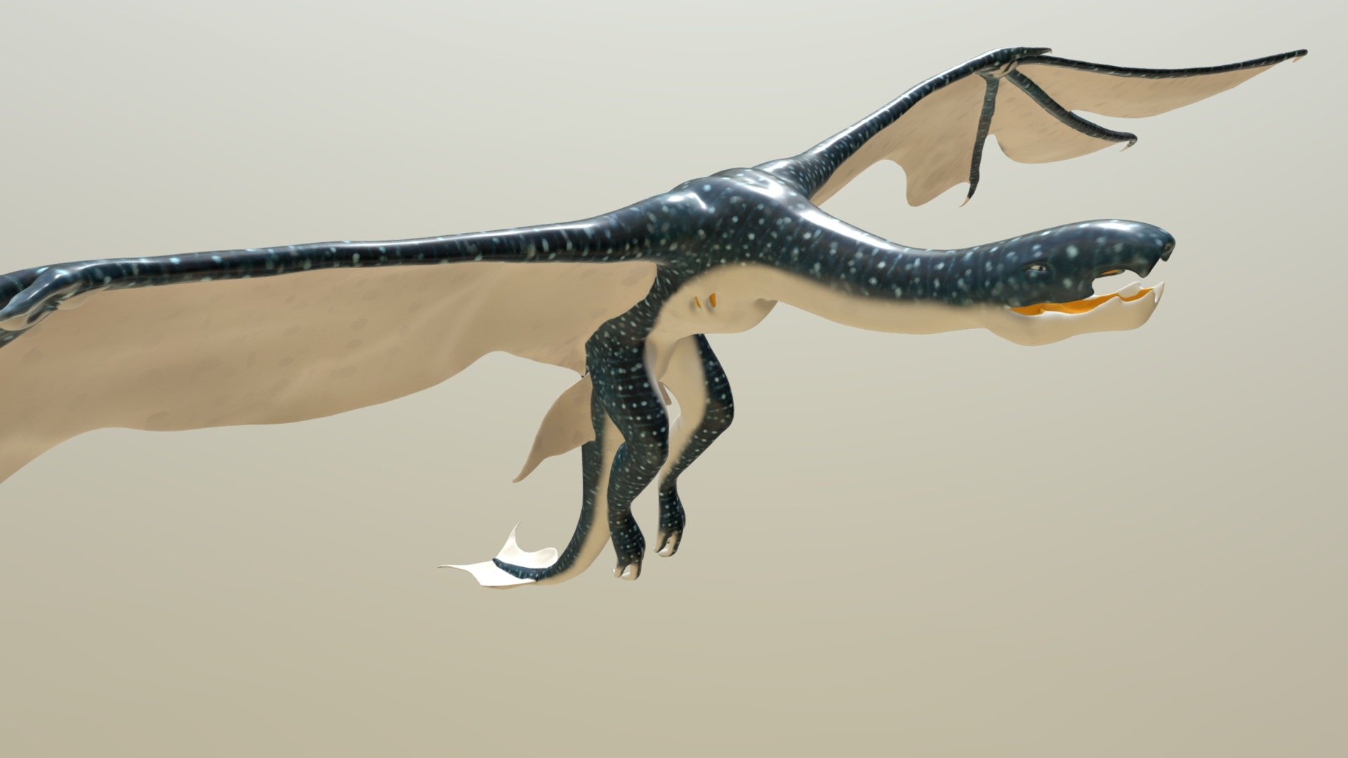 Fishing Dragon - 3D model by AudreyGroneck [d11ded4] - Sketchfab