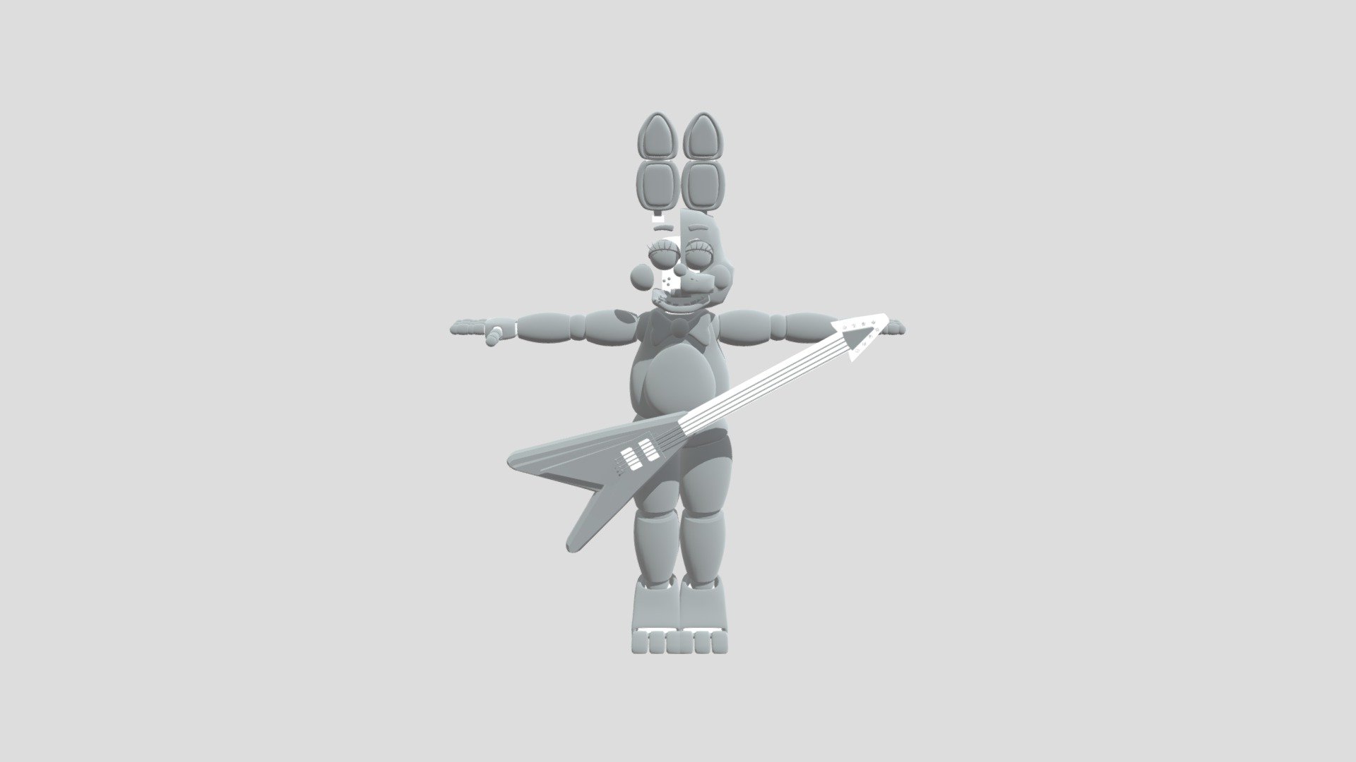 Toy Bonnie The Bunny2 - Download Free 3D model by AndyBy2002 [d11e54d ...