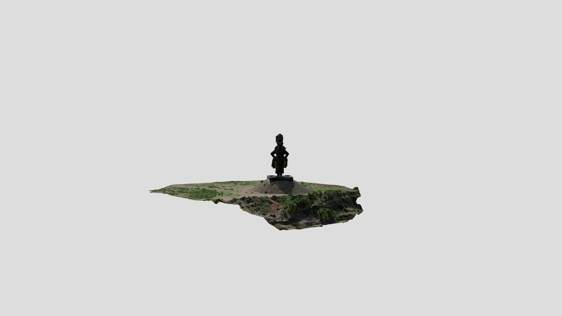 Vitthal Statue_Dive Ghat_Pune - 3D model by TellMeVR [d12109d] - Sketchfab