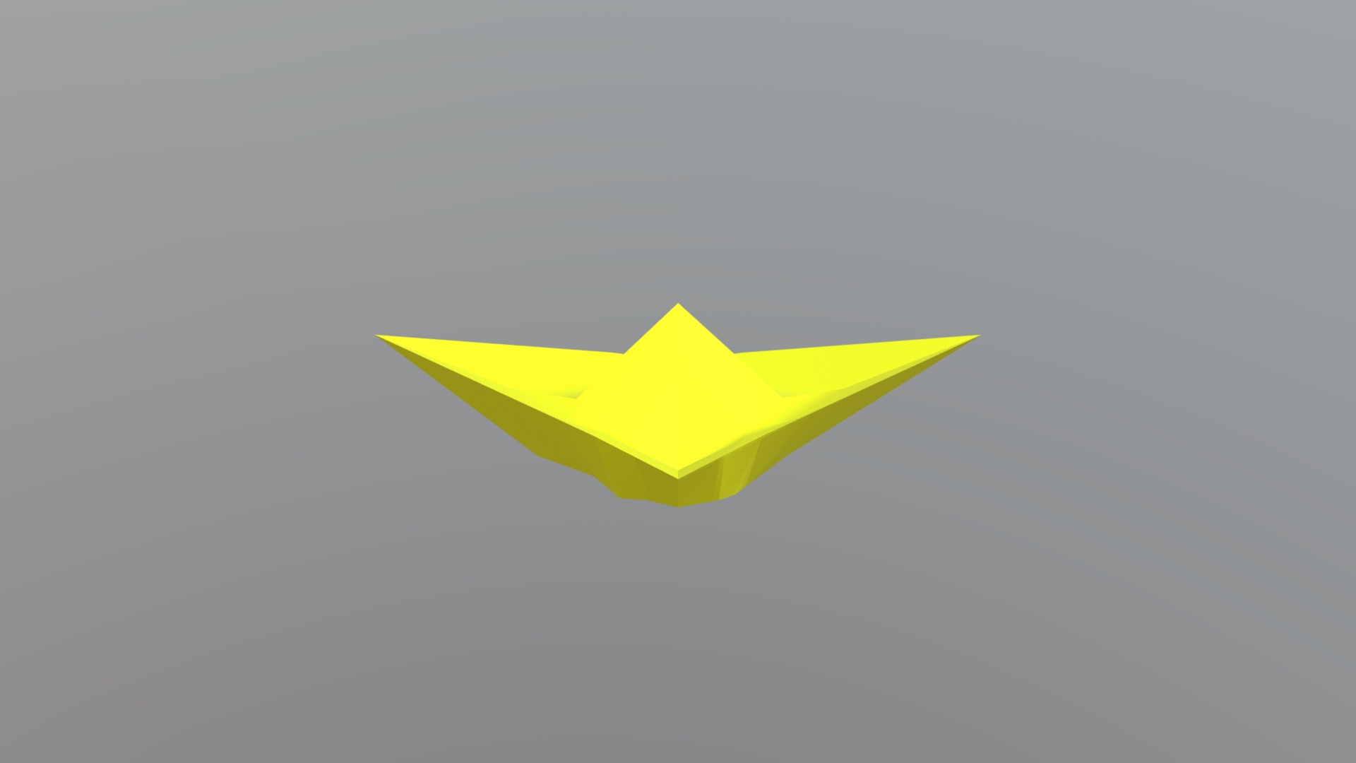 Origami Boat - 3D model by VolcanicGrizzly [d121558] - Sketchfab