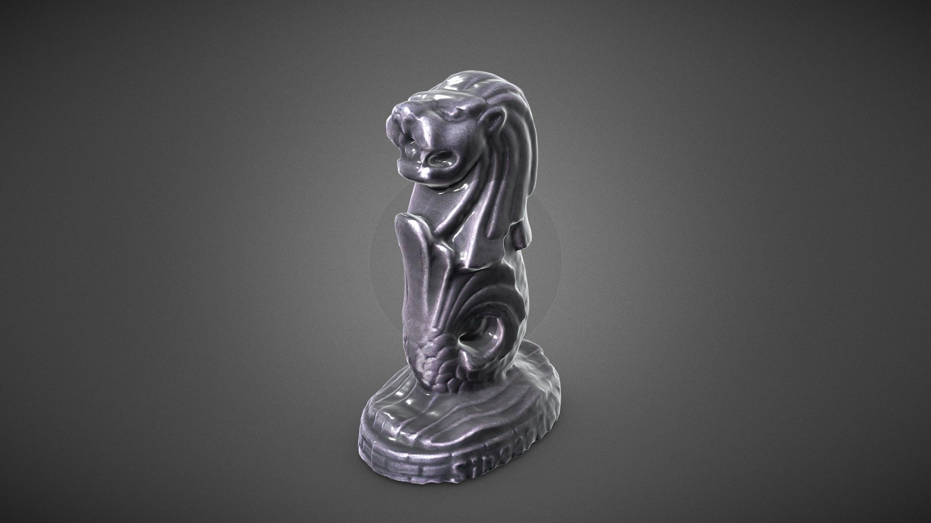 Merlion - 3D model by FacTrans [d122cfd] - Sketchfab