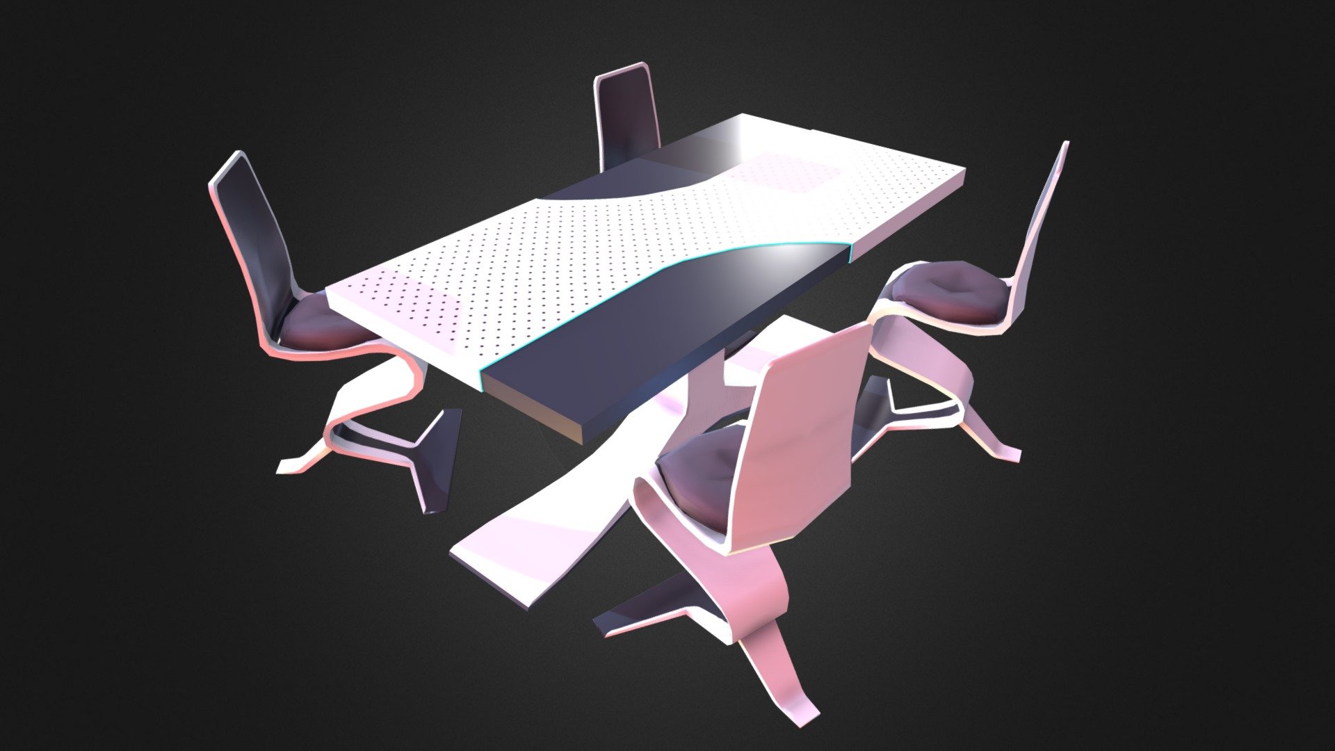 Sci Fi Table Set - 3D model by Astroficer (@nick-searle) [d12344e ...