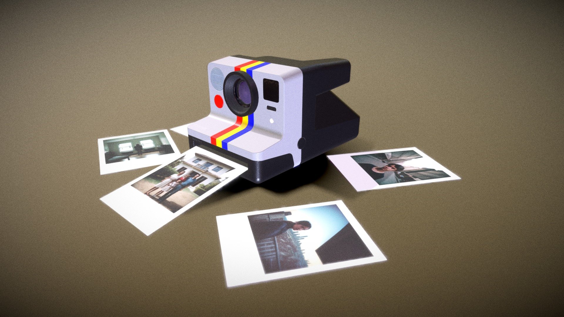 Polaroid Camera - 3D model by Henry Vu (@03HenryV04) [d125aa1] - Sketchfab