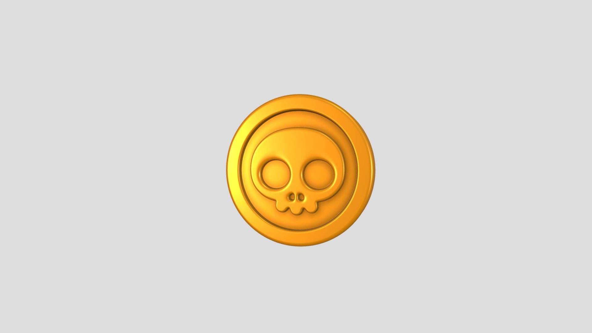 Print003 Coin Skull - Buy Royalty Free 3D model by BaluCG [d125f68 ...