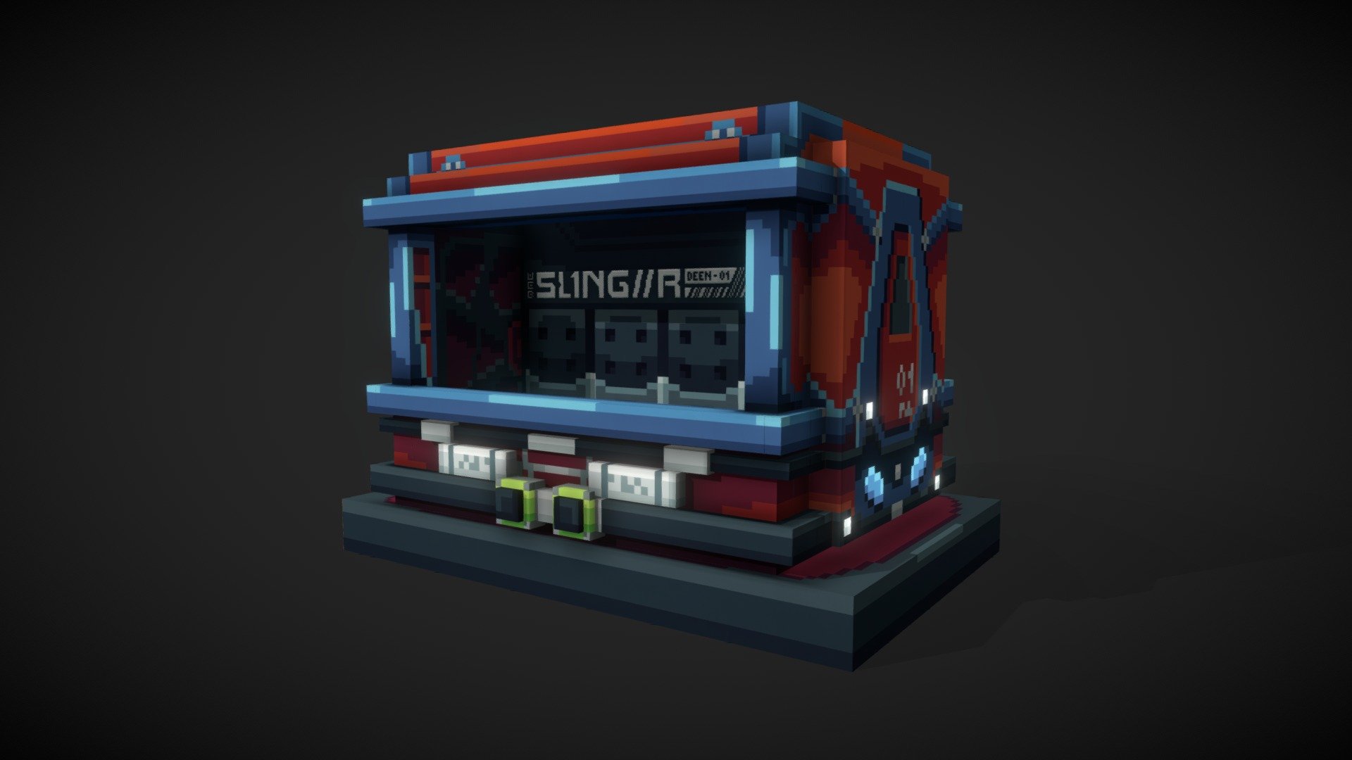 Spider-Man WEB Adventure - Ride Vehicle - 3D model by BellyMustache ...