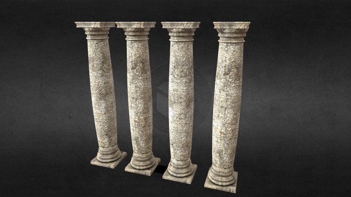 Column 3D models - Sketchfab