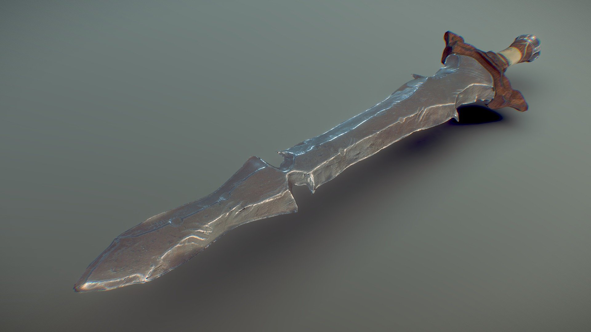 Sword Low Uv - 3D model by JDReach [d12a074] - Sketchfab