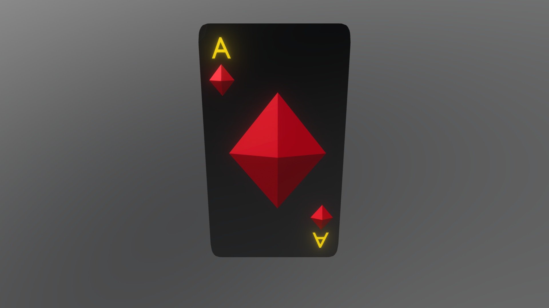 Ace of Diamond - Download Free 3D model by Dhairya07 [d12a6e5] - Sketchfab