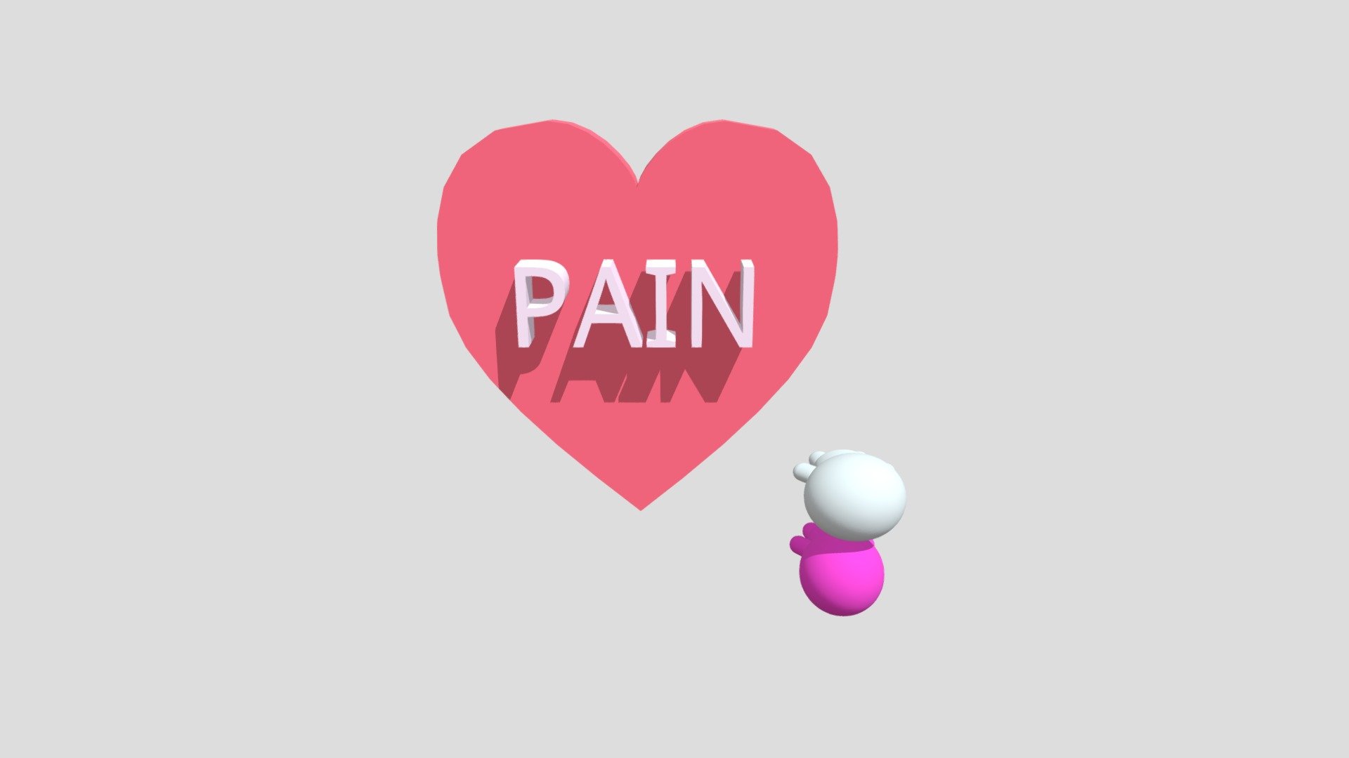 Pain - 3D model by buntsc [d12b23d] - Sketchfab