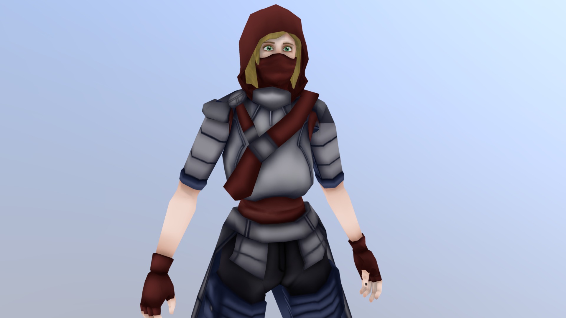 Melinda (Low Poly Thief Character) - 3D model by Fall270 (@Fallen270 ...