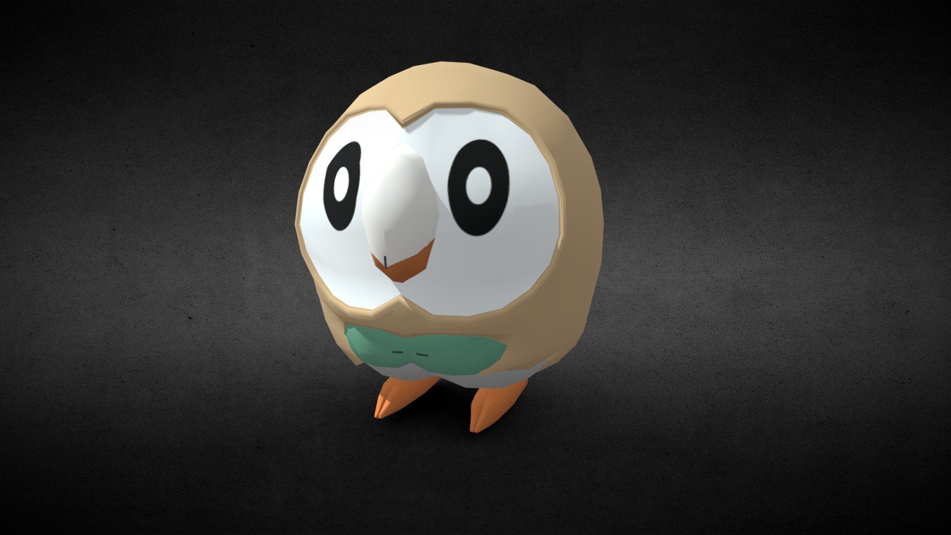 木木梟 / Rowlet - Download Free 3D model by Marvin Chang (@cxc137330 ...