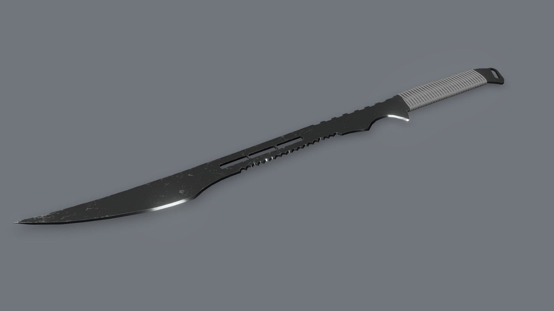 Modern Tactical Sword - 3D model by Marinho (@calebemarinho) [d12e310 ...