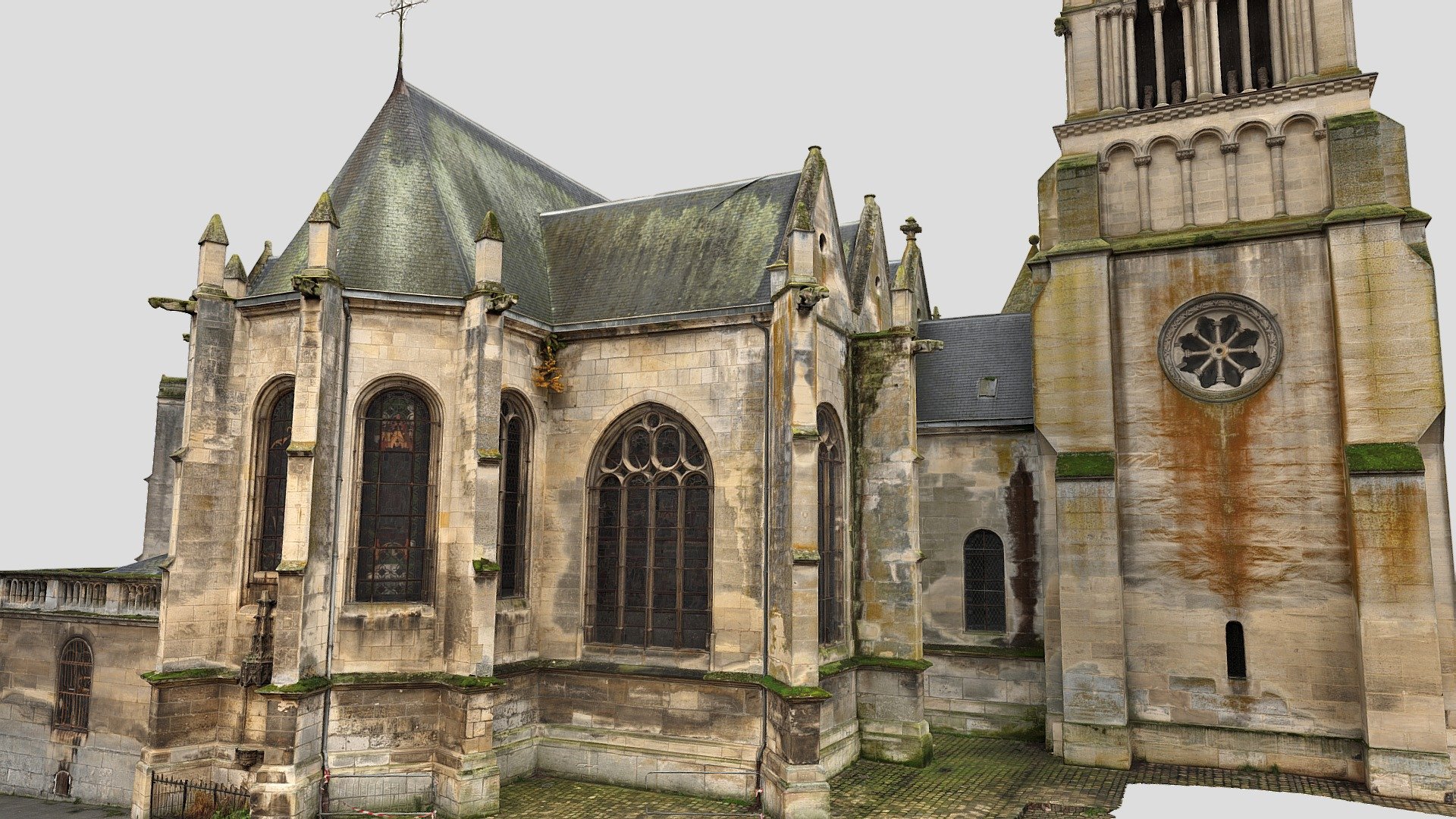 Eglise Saint-Gervais et Saint-Protais de Bresles - 3D model by Caroline ...