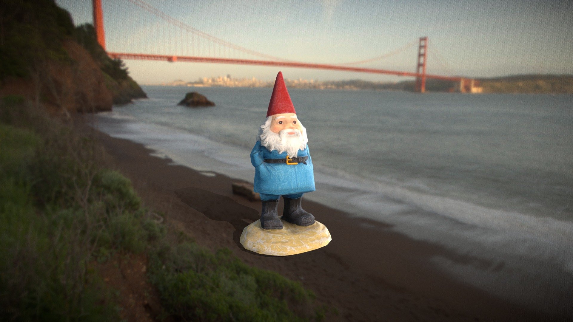 Photogrammetry- Travelocity Gnome Low Poly - Download Free 3D model by Matt Harris ...