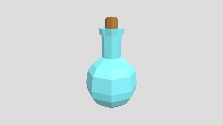 Potion-low-poly 3D models - Sketchfab