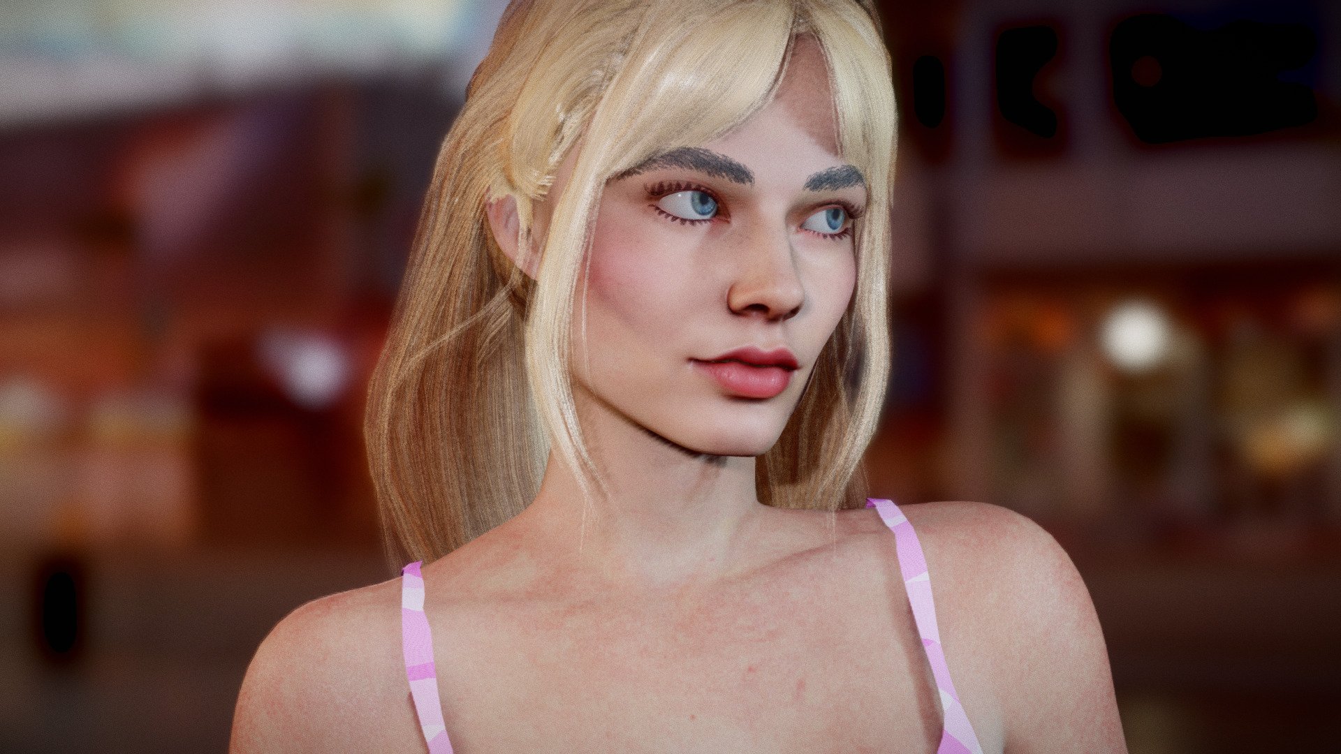 Comission 03 - Barbie - Buy Royalty Free 3D model by Cg Stuff (@bokeh ...