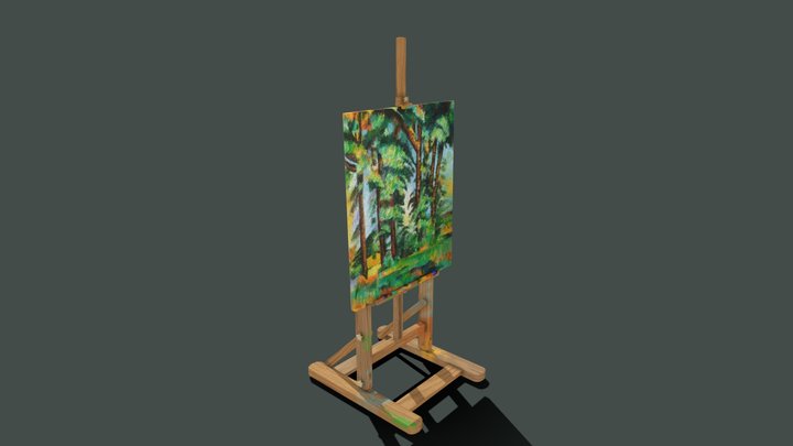 Canvas-painting 3D models - Sketchfab