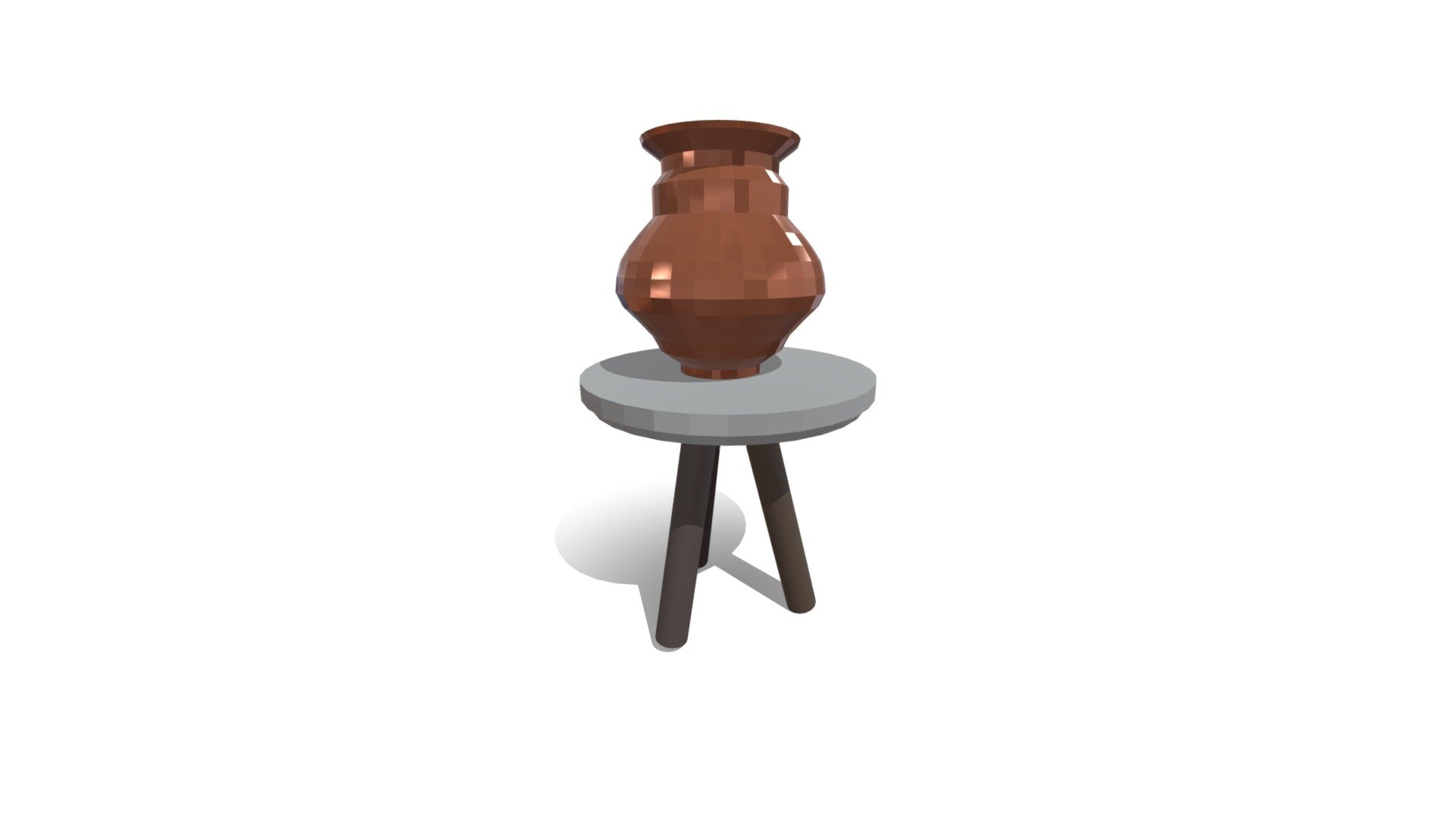 Vase and Table - Download Free 3D model by larissabatistagil1 [d1334a5 ...