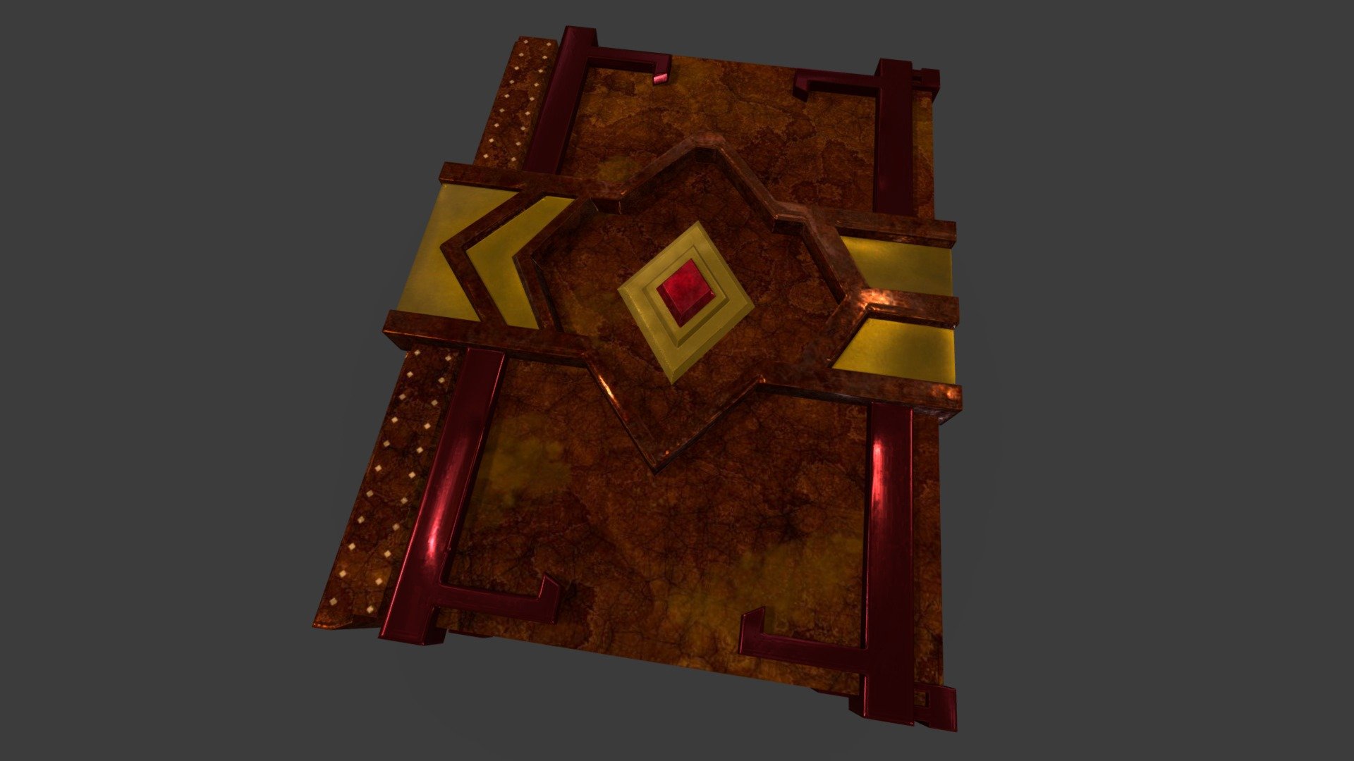 Wizardbook - Download Free 3D model by Verena_Schon (@VerenaSchon ...