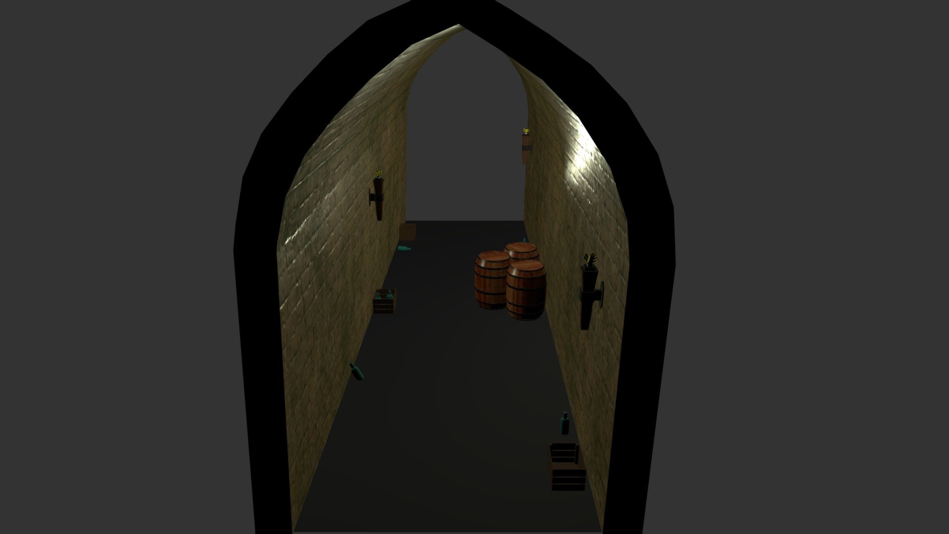 Game Environment - 3D model by afletcher [d13594a] - Sketchfab