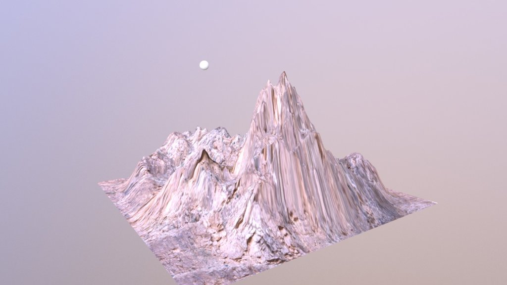 Mountain - 3D model by ato [d13595c] - Sketchfab