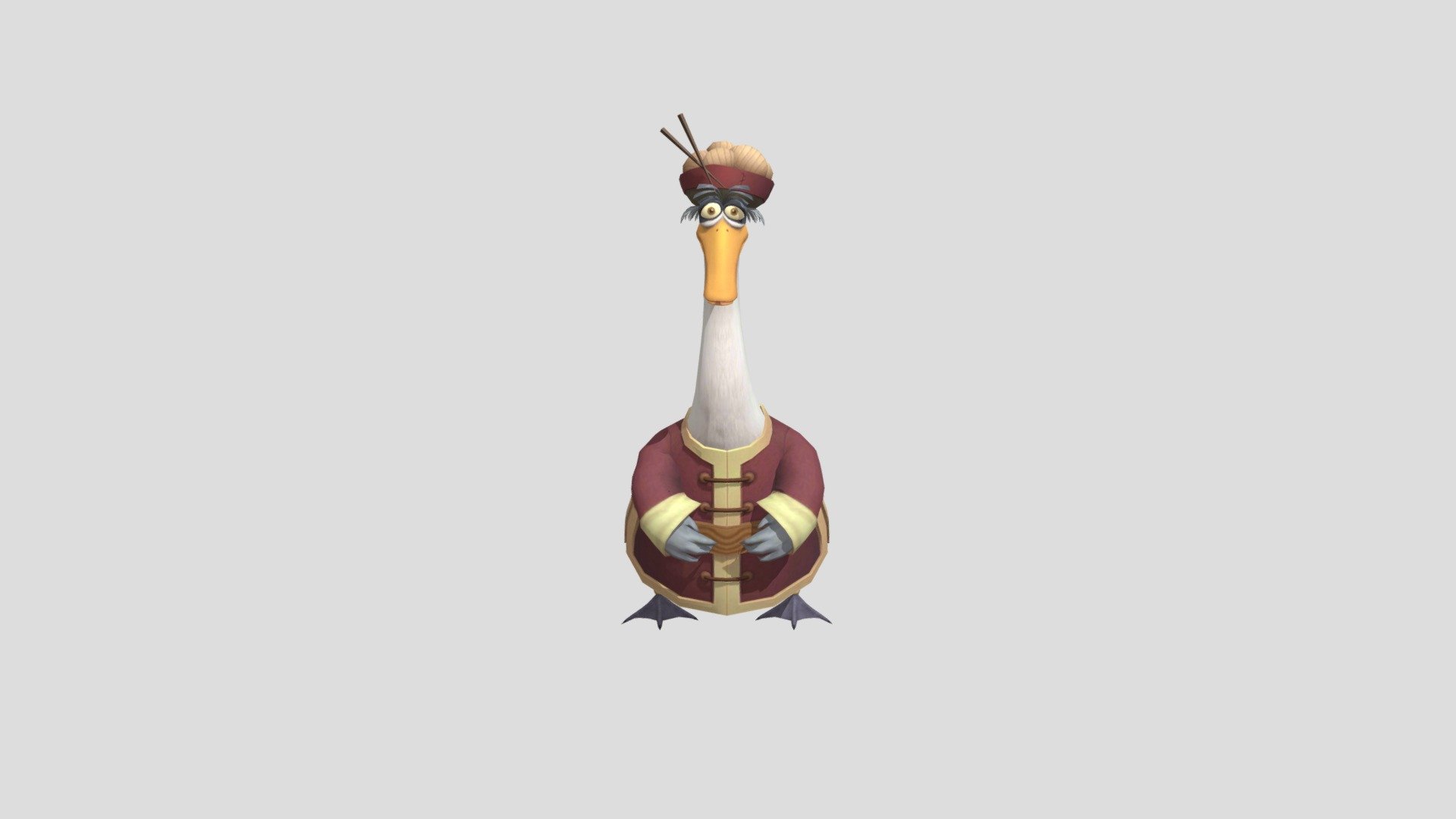 Mr Ping (Kung Fu Panda: Chi Master) - Download Free 3D model by ...