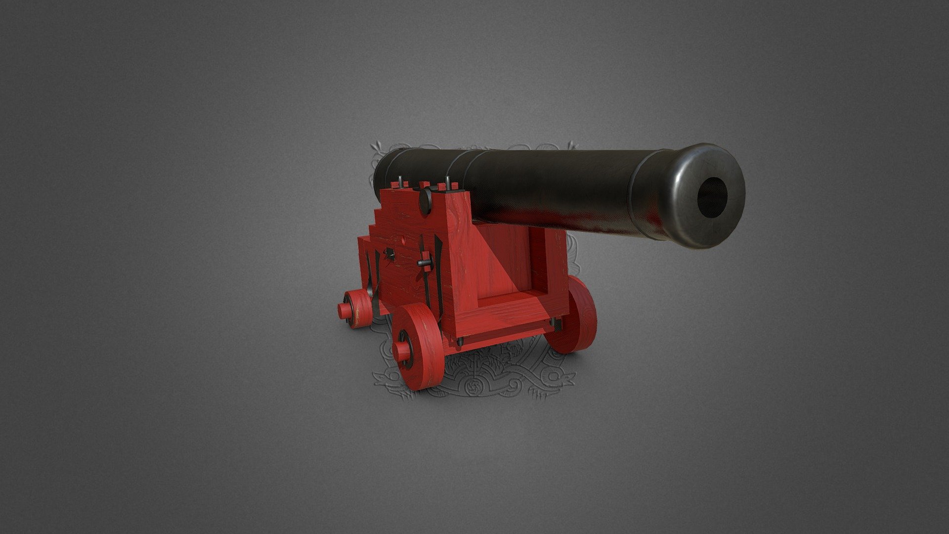 IJzeren 8-ponder - 3D model by Tijdlab [d1362f6] - Sketchfab