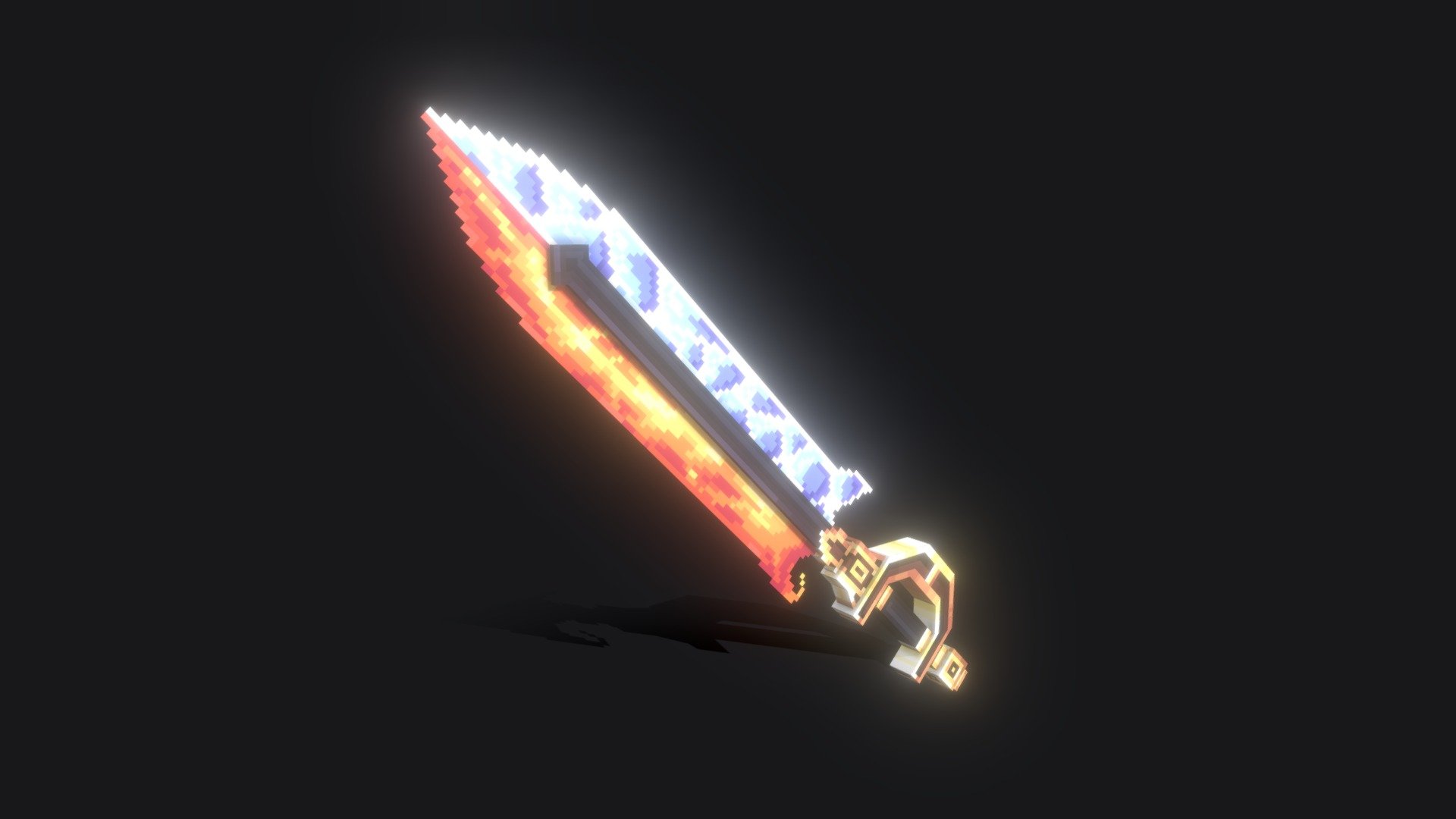 Sword of Fire and Ice - 3D model by SangUk (@sanguk0248) [d137fa9 ...