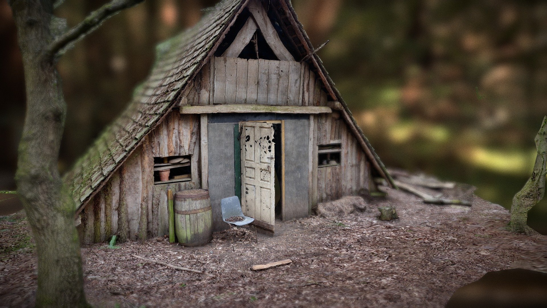 Hovel in the woods - Download Free 3D model by Beer Knight ...
