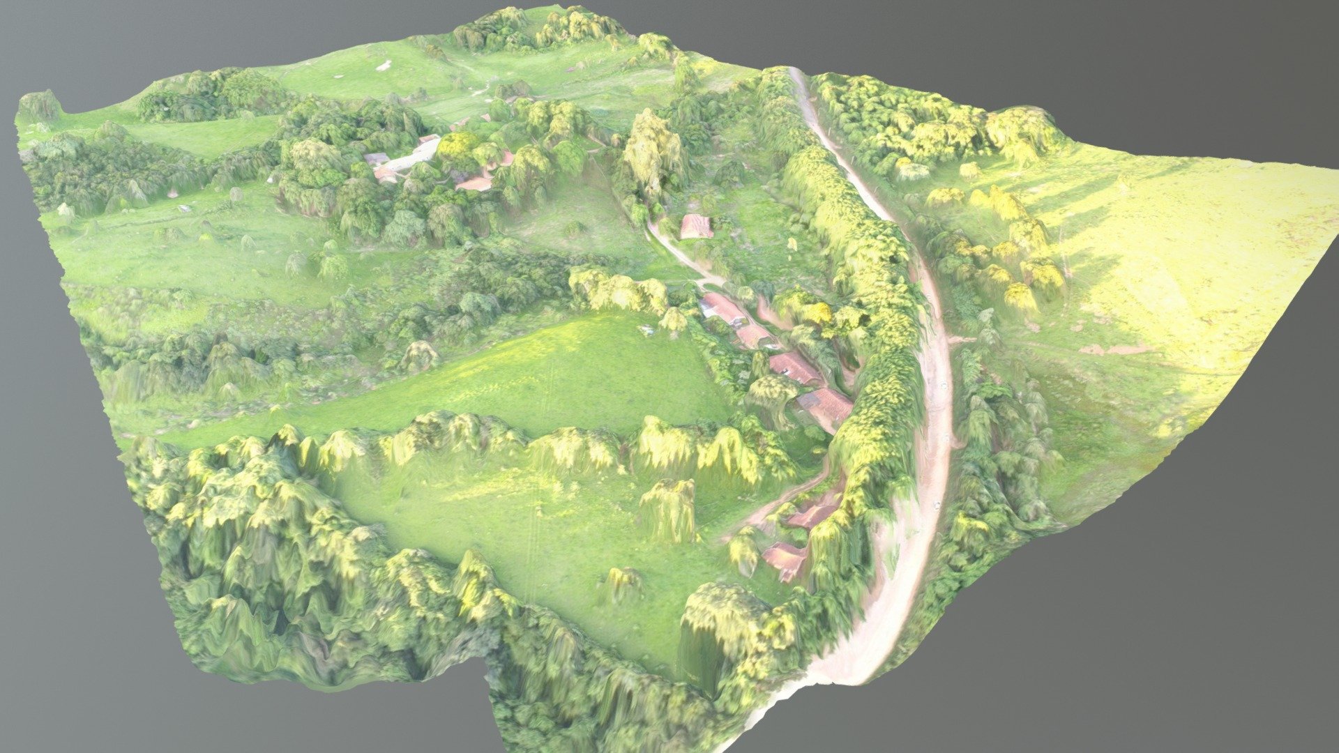Traditional farm - 3D model by andersontargino [d13b398] - Sketchfab