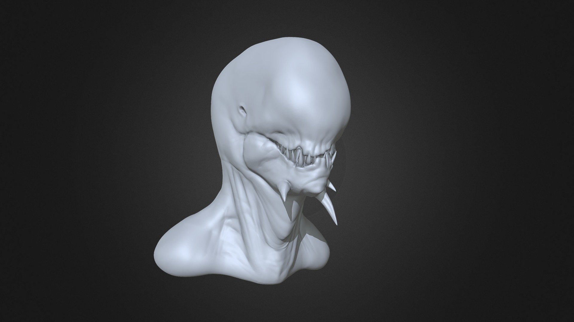 Creature Head Sculpt 5 - Buy Royalty Free 3D model by Rumpelstiltskin ...