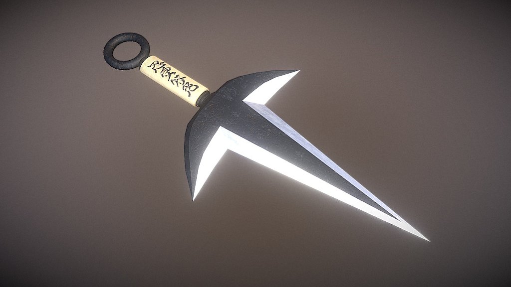 Kunai - 3D model by aruti [d13d8bd] - Sketchfab