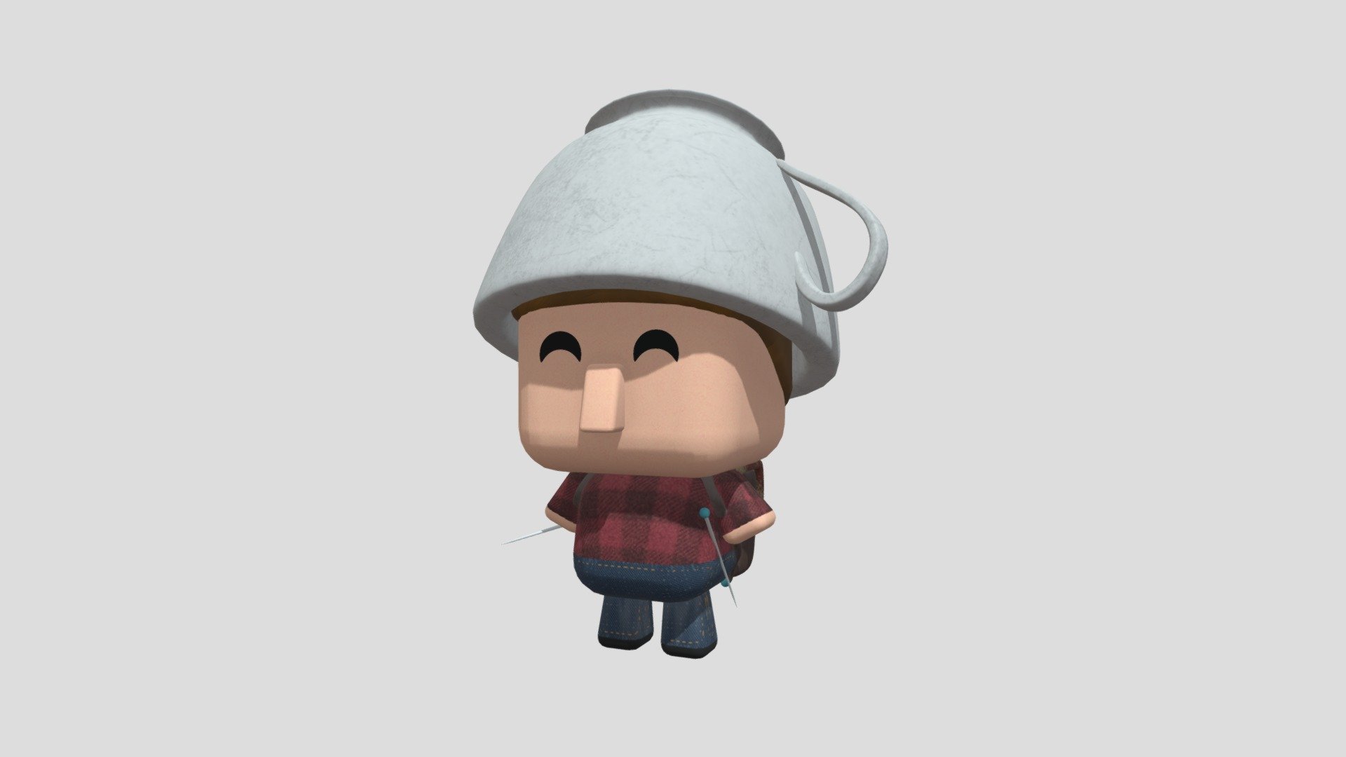 Chibi Lil Guy - 3D model by erictheblock [d13dbe7] - Sketchfab